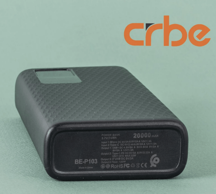 پاوربانک کربی مدل BE-P103 با ظرفیت 20000 میلی آمپر ساعت - پاوربانک 24